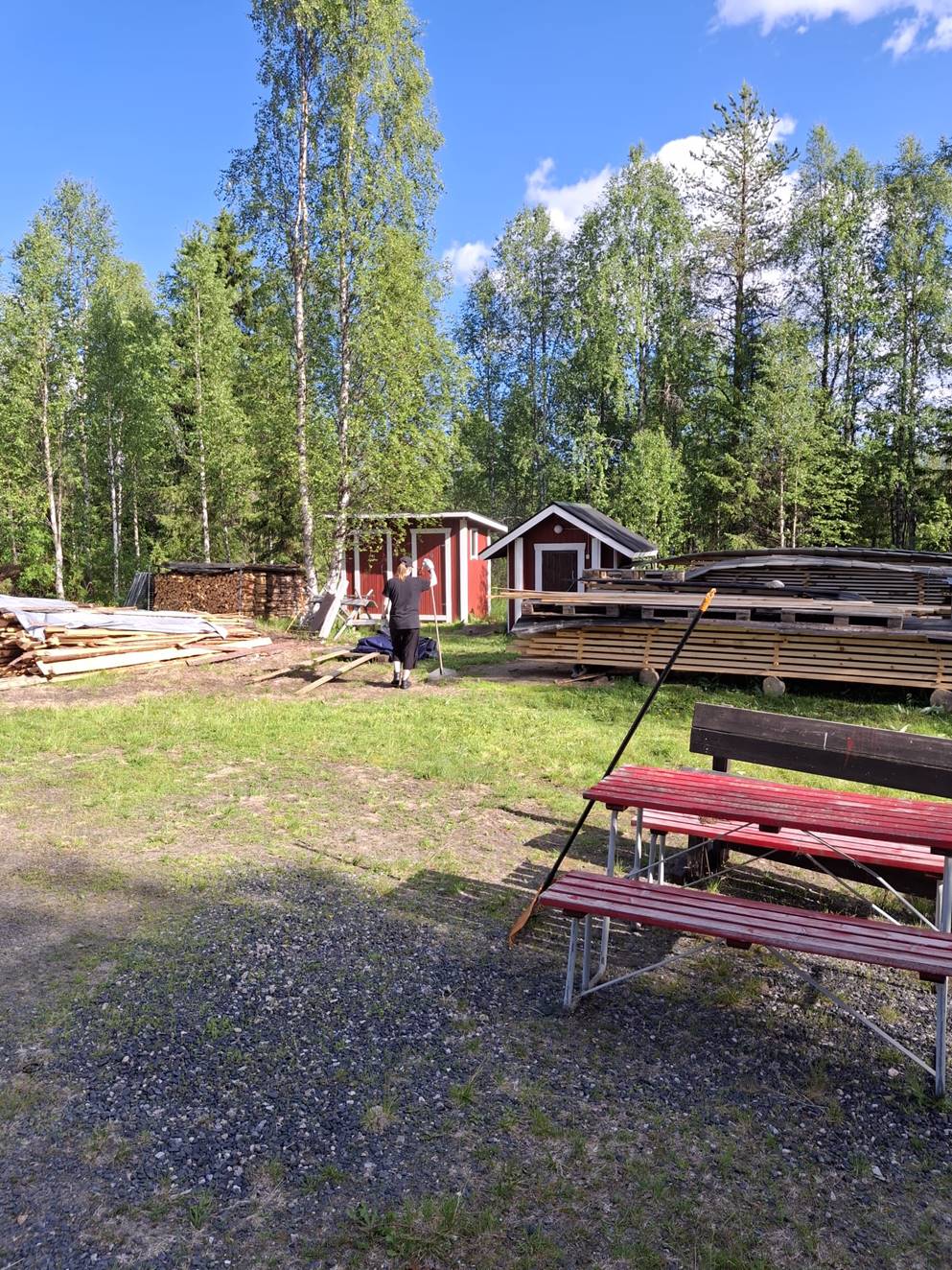 TALKOOT METSÄSTYSMAJALLA 14.7.2025.